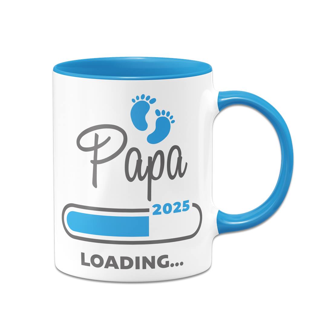 Tasse „Papa loading 2025“ – Schwangerschaft verkünden - Du wirst Papa ...