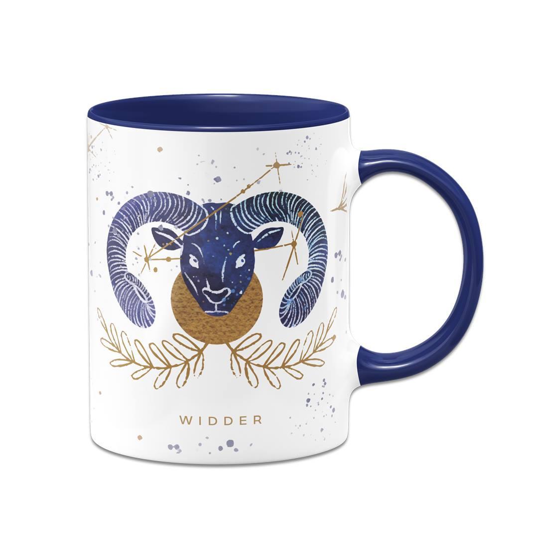 Edle Keramik-Tasse Widder: Perfektes Sternzeichen-Geschenk ...